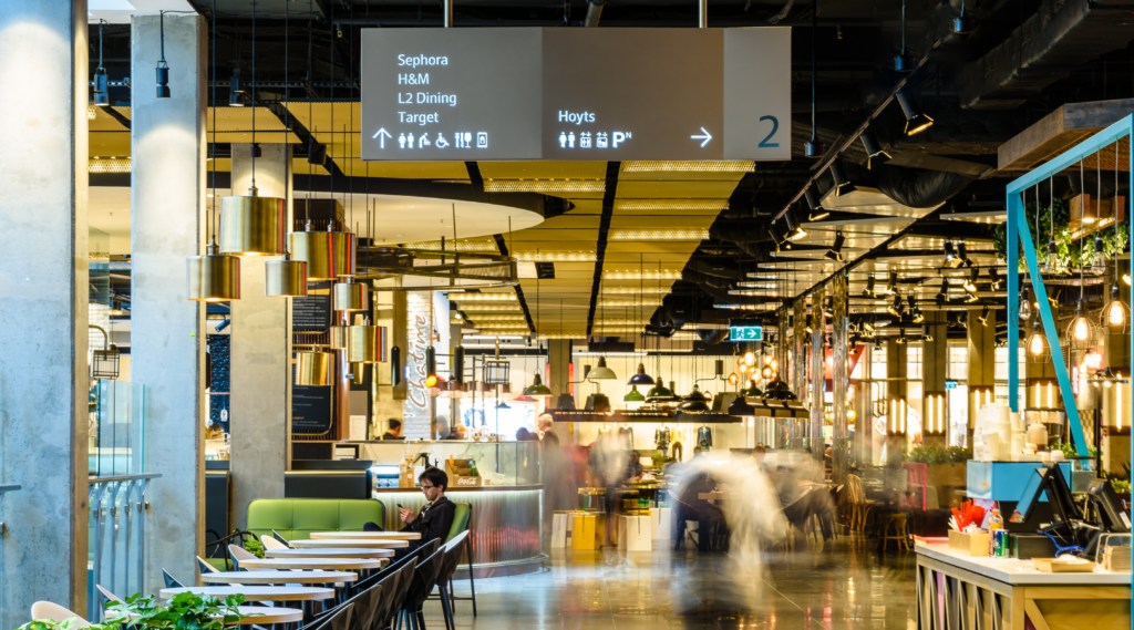 Customer-centric design for an evolving mall