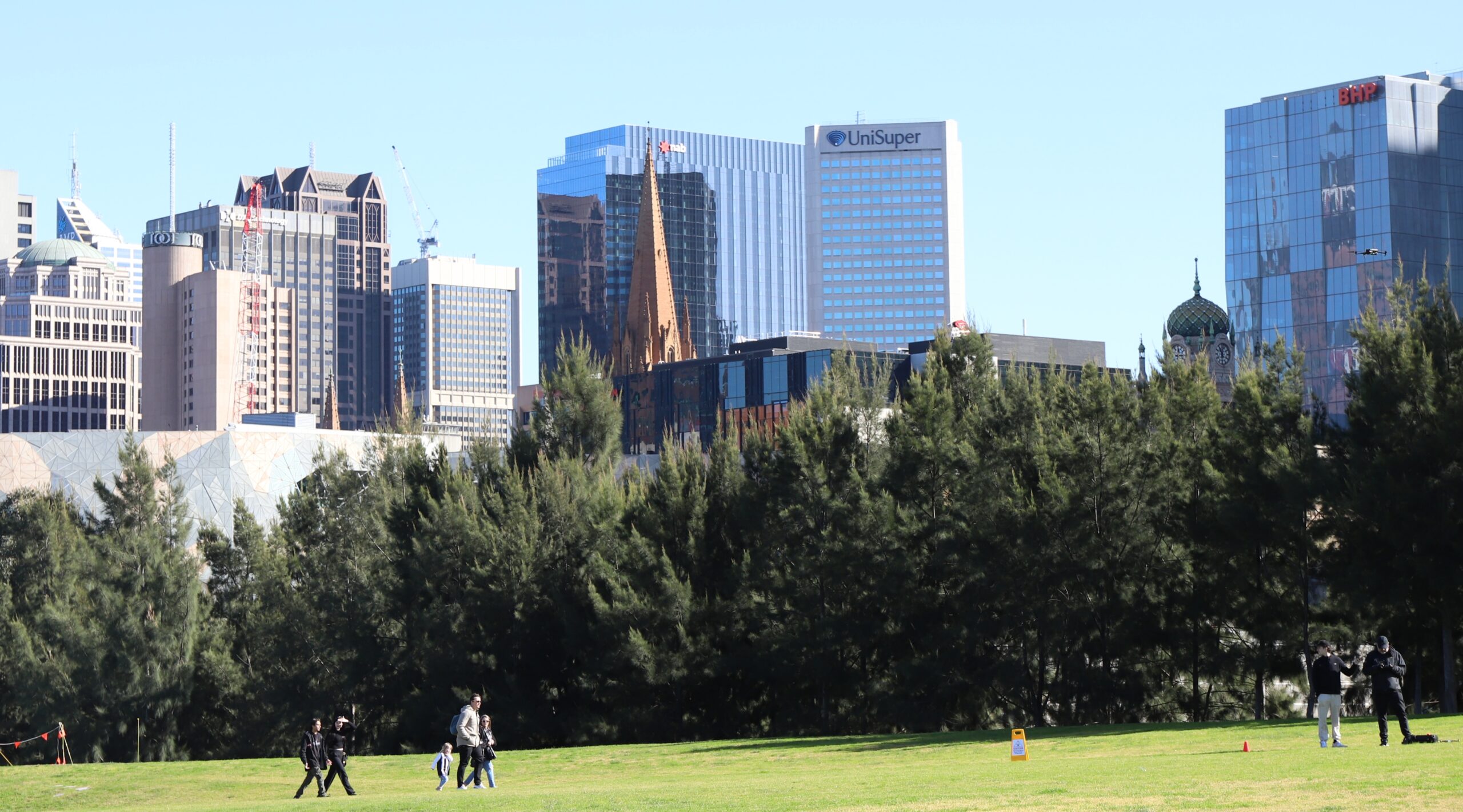 UniSuper Sky Signage - Case Study